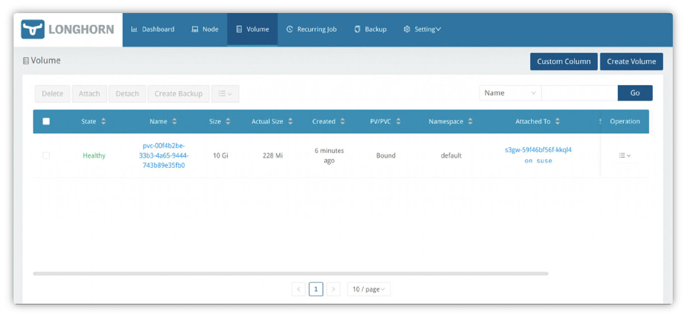 如何为 Longhorn 扩展对象存储能力 - 权威教程 - Rancher 中文论坛