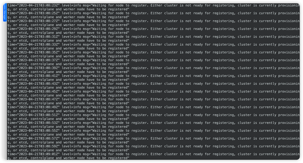 Rancher 创建下游集群，只选择 ETCD 和 controlplan 角色，集群没有执行安装 - Rancher 2.x - Rancher 中文论坛