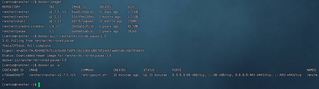 单节点docker Run安装rancher275后,本地集群报错,请大佬们帮忙看看 Rancher 2x Rancher 中文论坛
